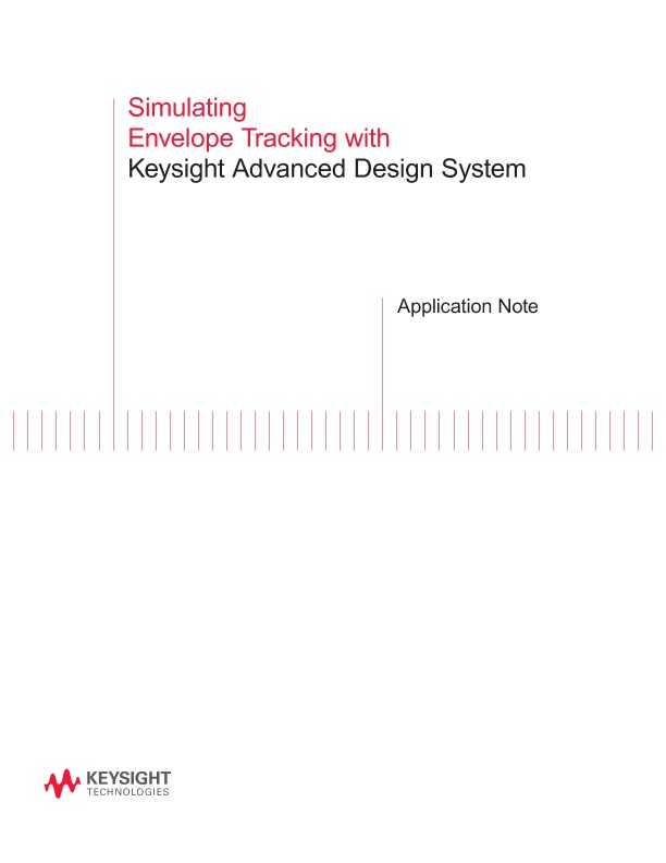 Envelope Tracking Simulation with ADS PDF Asset Page | Keysight